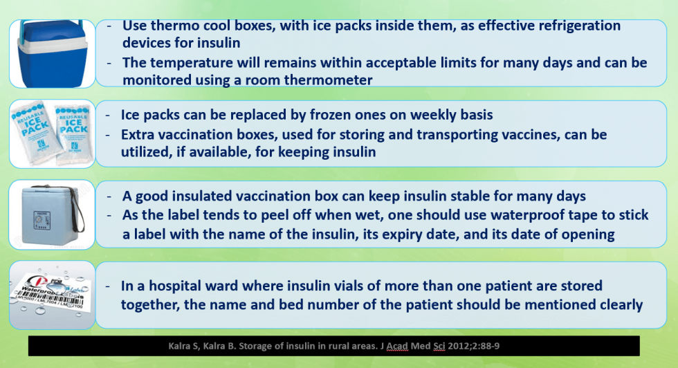 Science and Art of Insulin Storage - CME INDIA